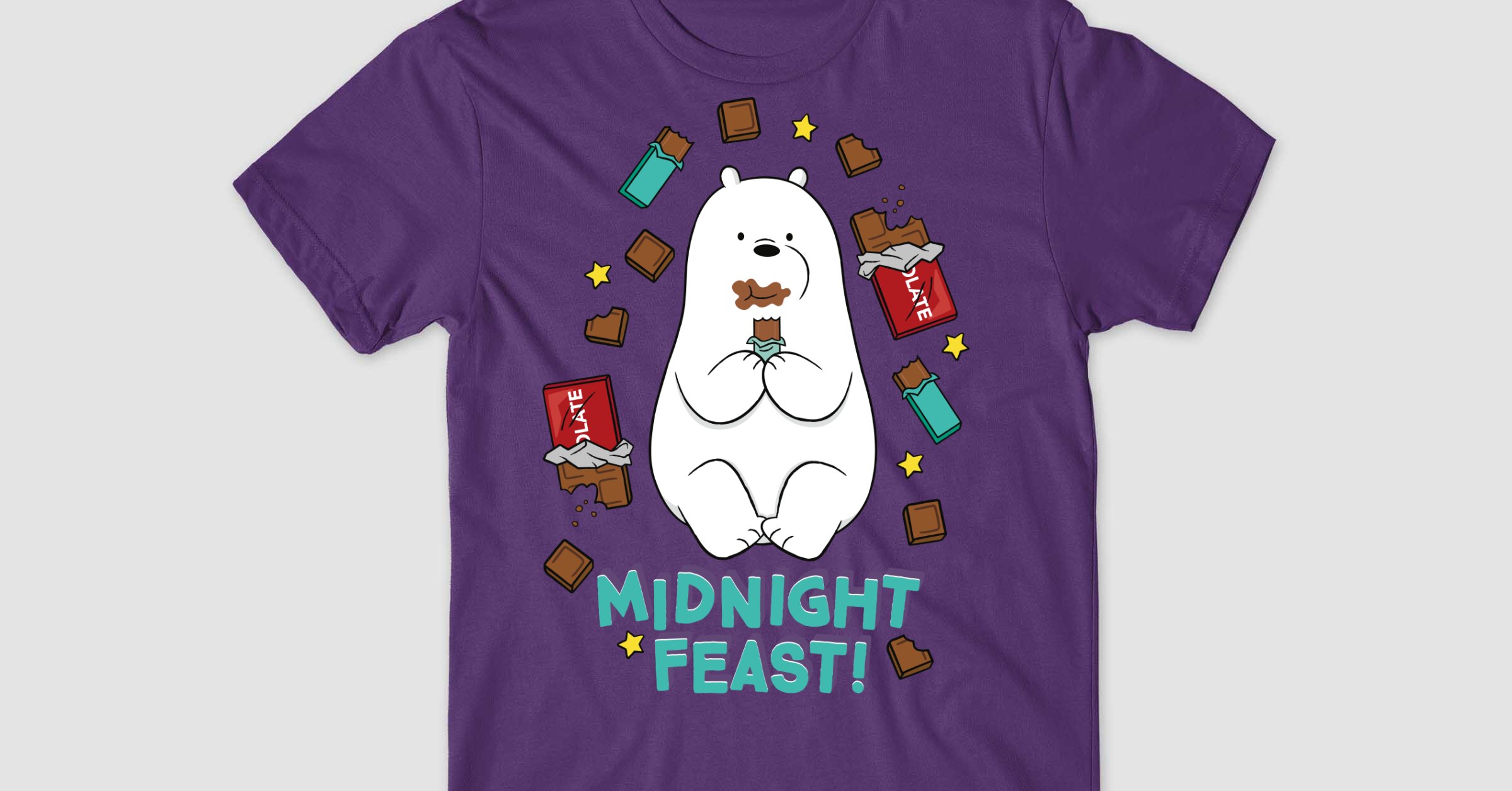 Ice Bear - Chocolate Póló - Medvetesók Póló - Születésnapi Ajándék ...