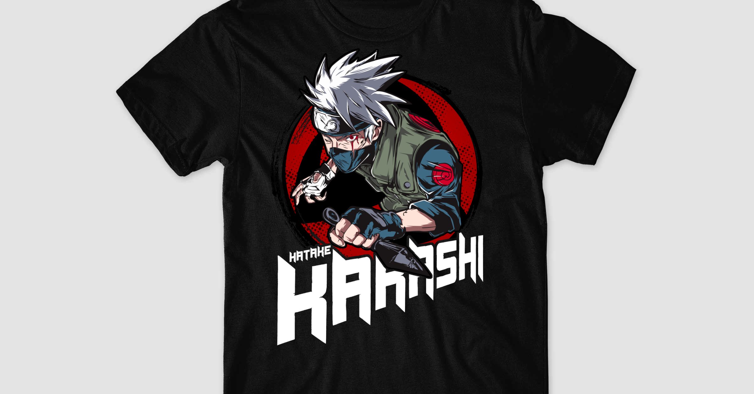 Hatake Kakashi Sharingan Póló - Naruto