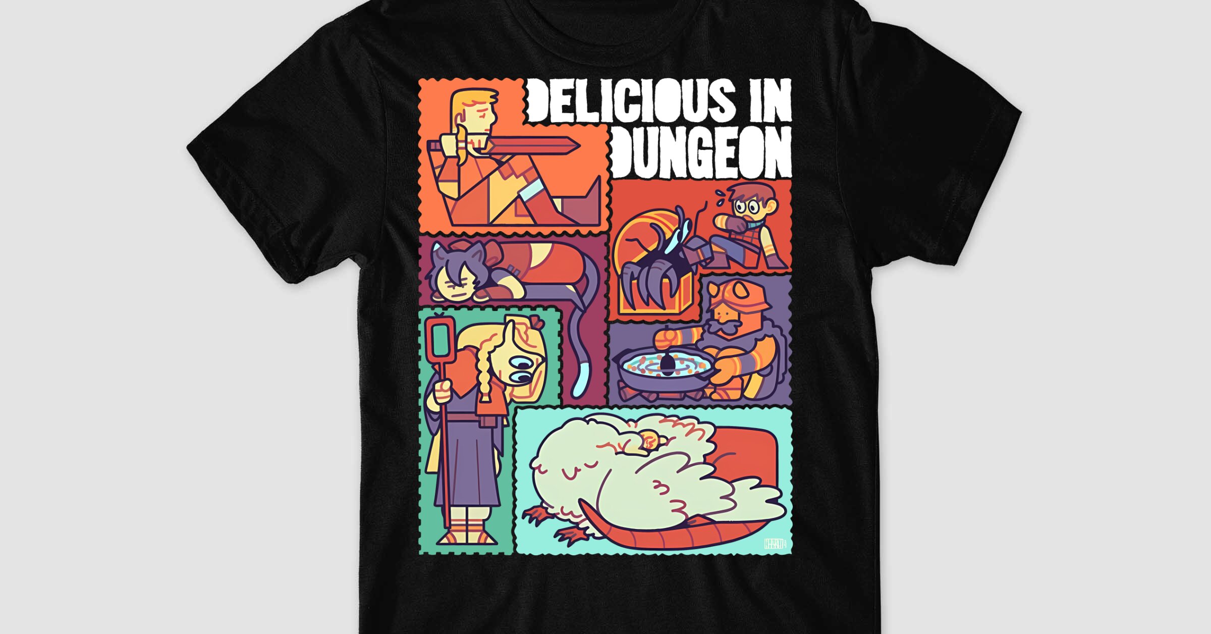 Delicious in Dungeon - Poster Póló - Delicious in Dungeon