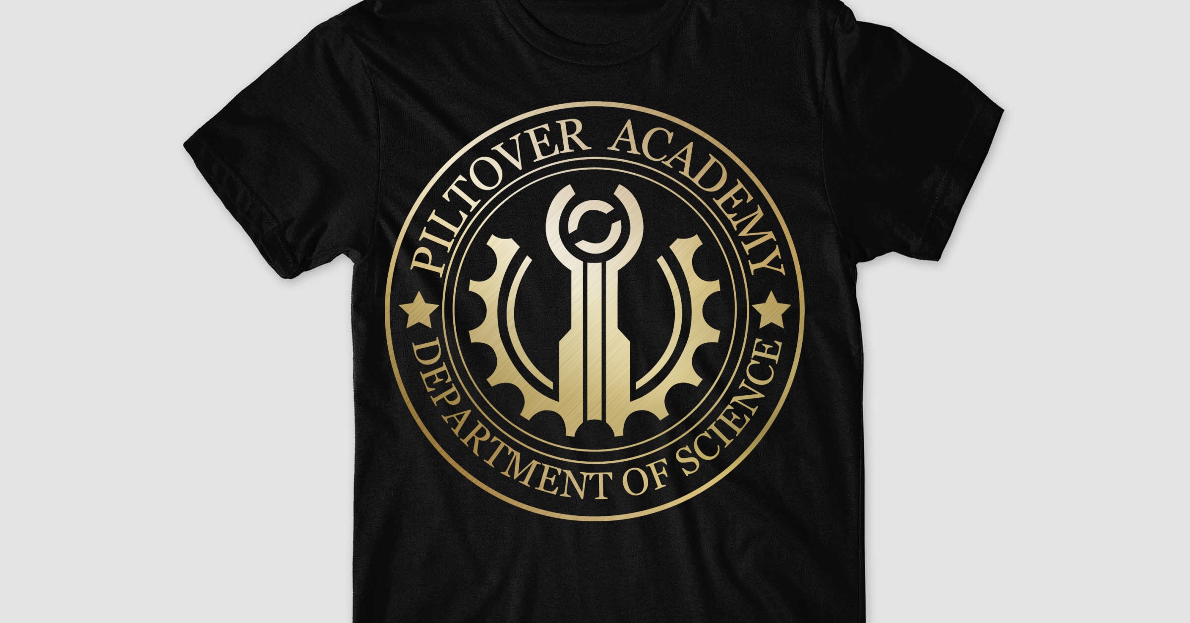 Piltover Academy Logo Póló - Arcane Póló - Születésnapi Ajándék ...