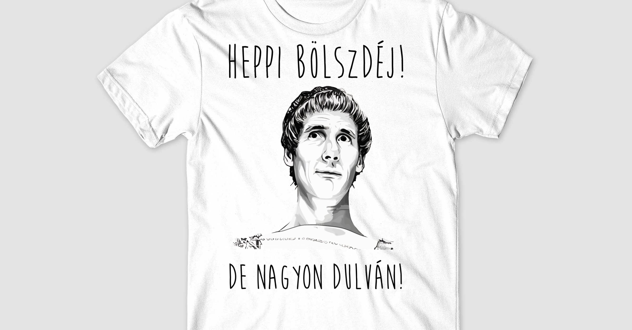 Szülinapi Póló Heppi Bölszdéj - Caesar - Heppi bölszdéj! De Nagyon ...