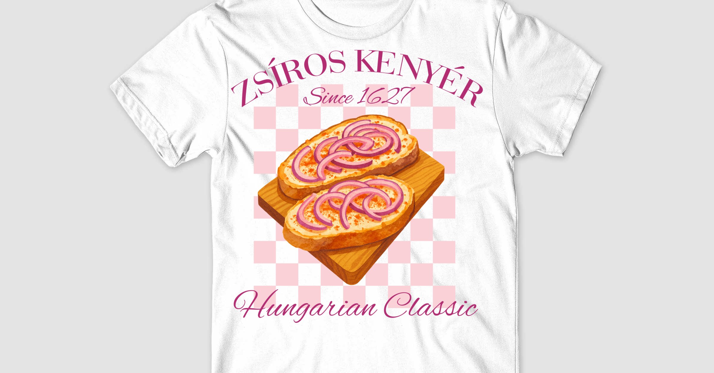 Zsíros kenyér - Magyar Nyár Póló - Magyaros Póló - Születésnapi Ajándék ...