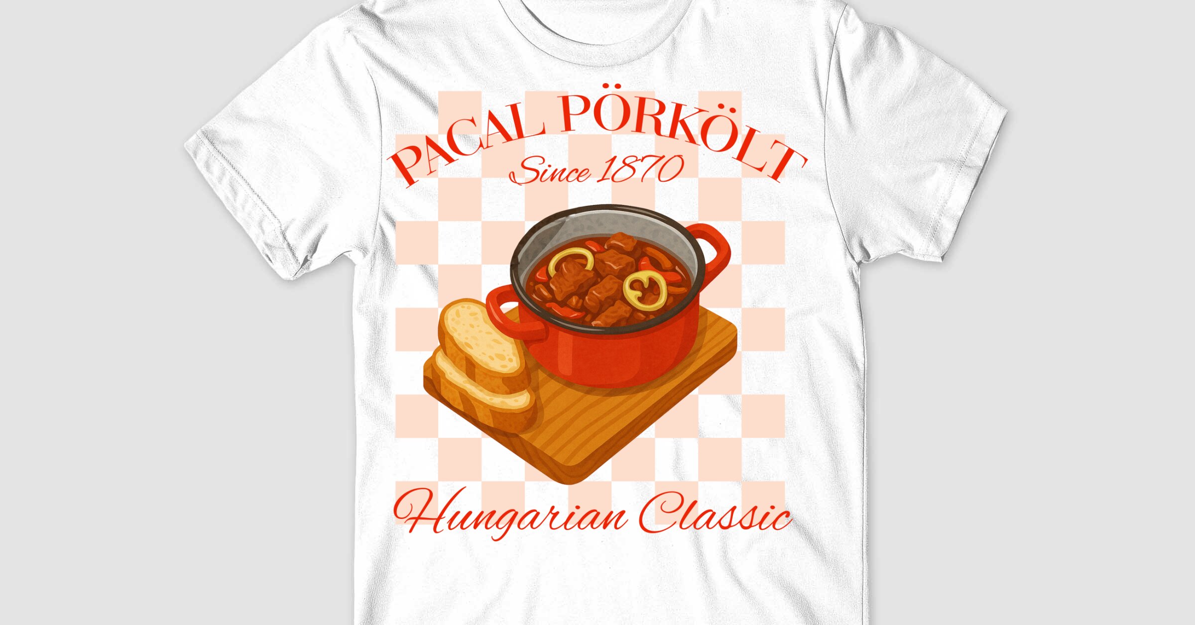 Pacal Pörkölt - Magyar Nyár Póló - Magyaros Póló - Születésnapi Ajándék - Karácsonyi Meglepetés ...