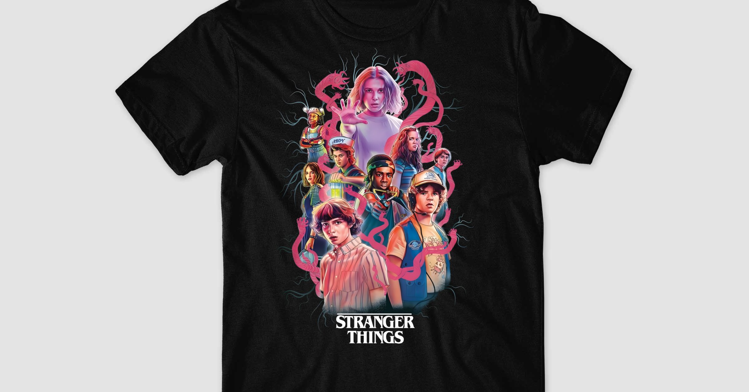 Stranger Things - Poszter Póló - Stranger Things Póló - Születésnapi ...