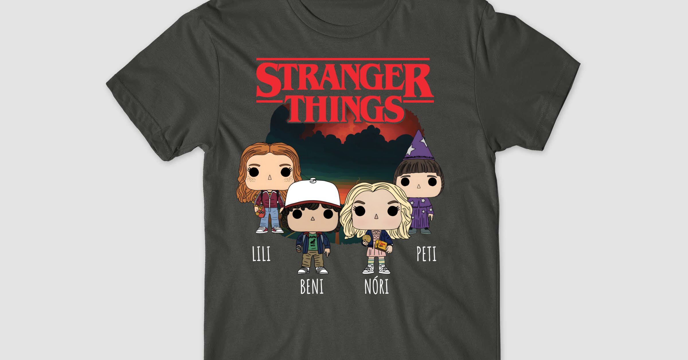 Stranger Things - MyLife Póló - Stranger Things Póló - Születésnapi ...