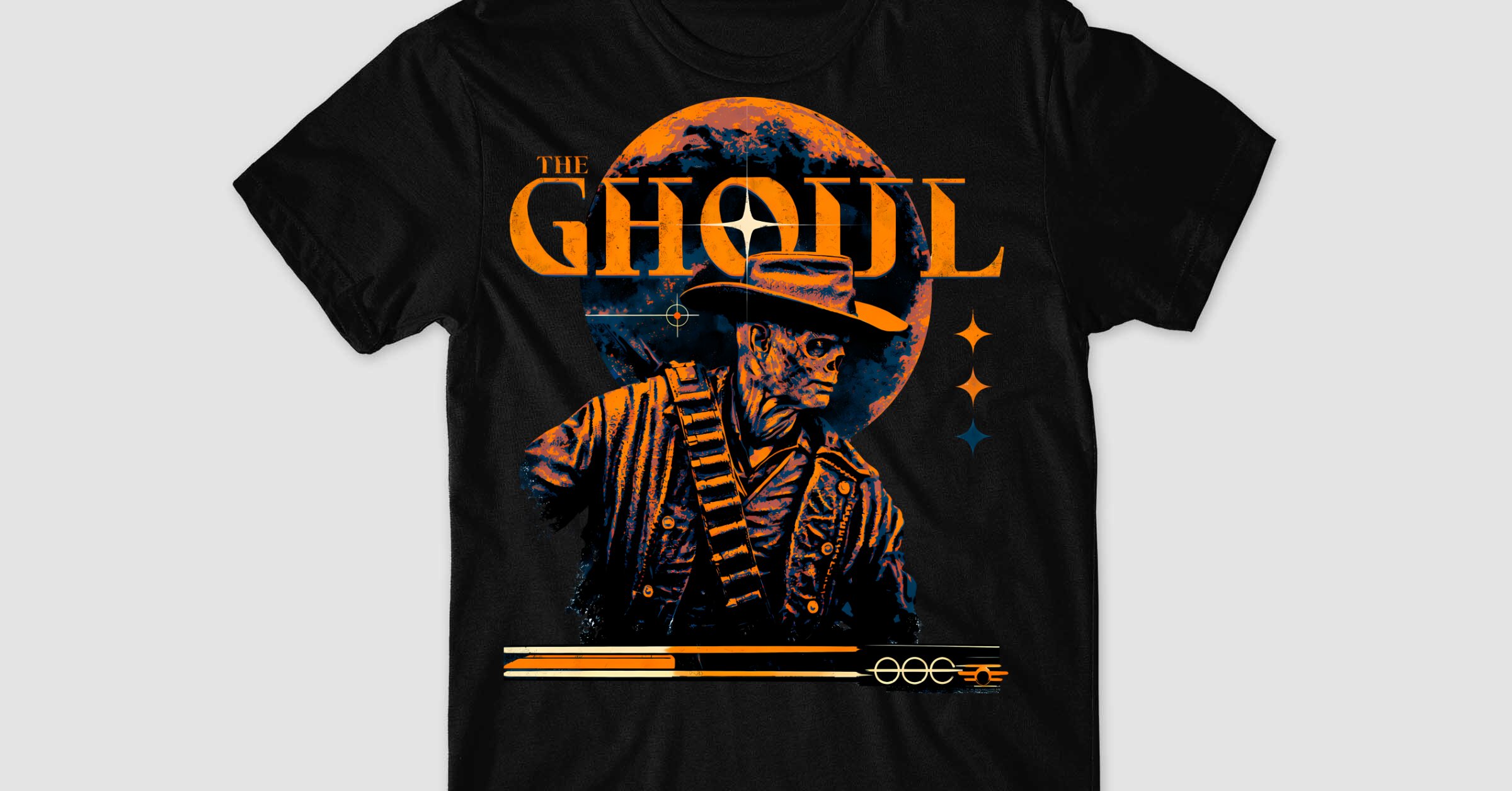 Ghoul - Fallout Poster Póló - Fallout Póló - Születésnapi Ajándék ...