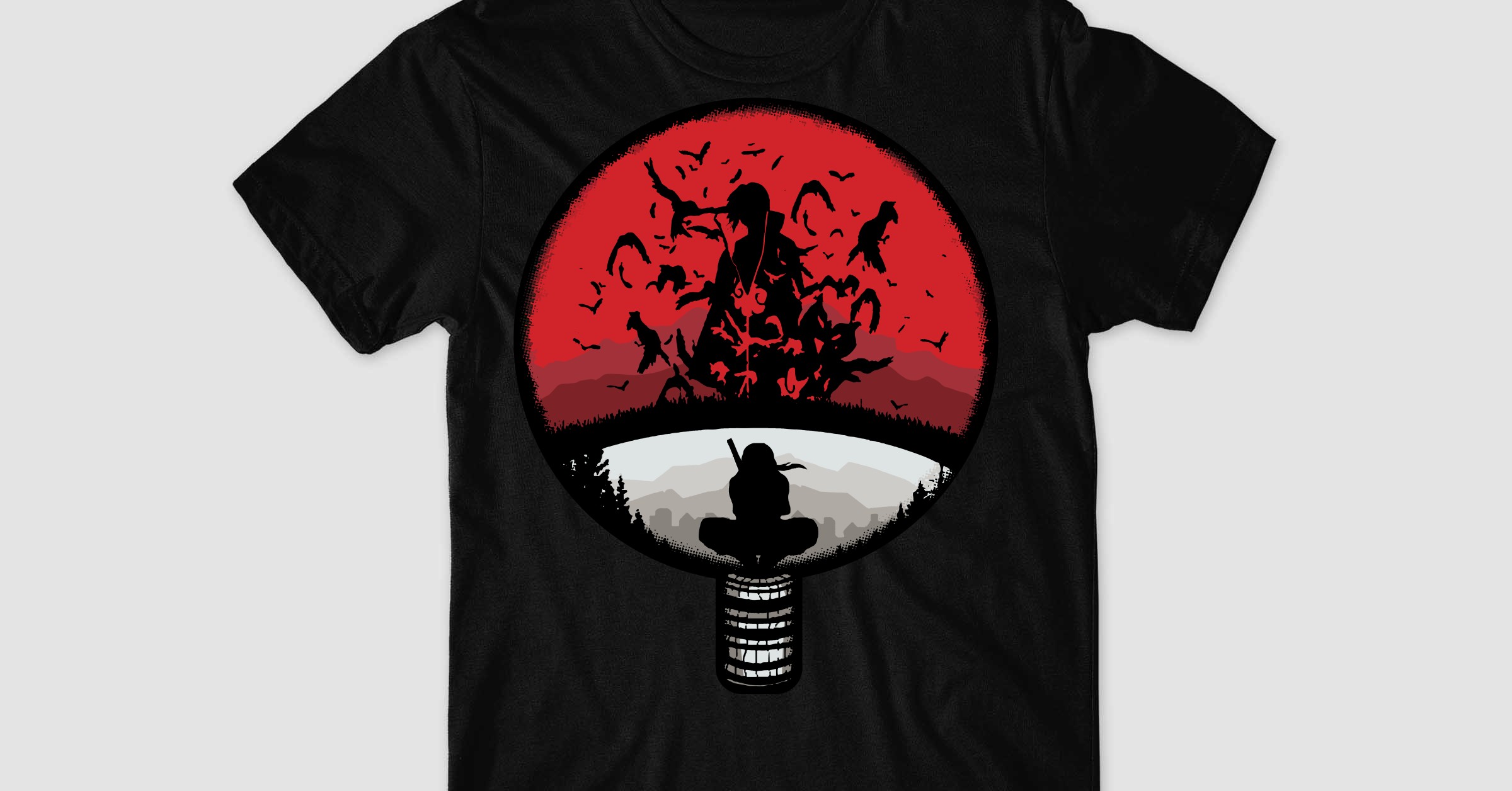 Uchiha Symbol - Itachi Póló - Naruto